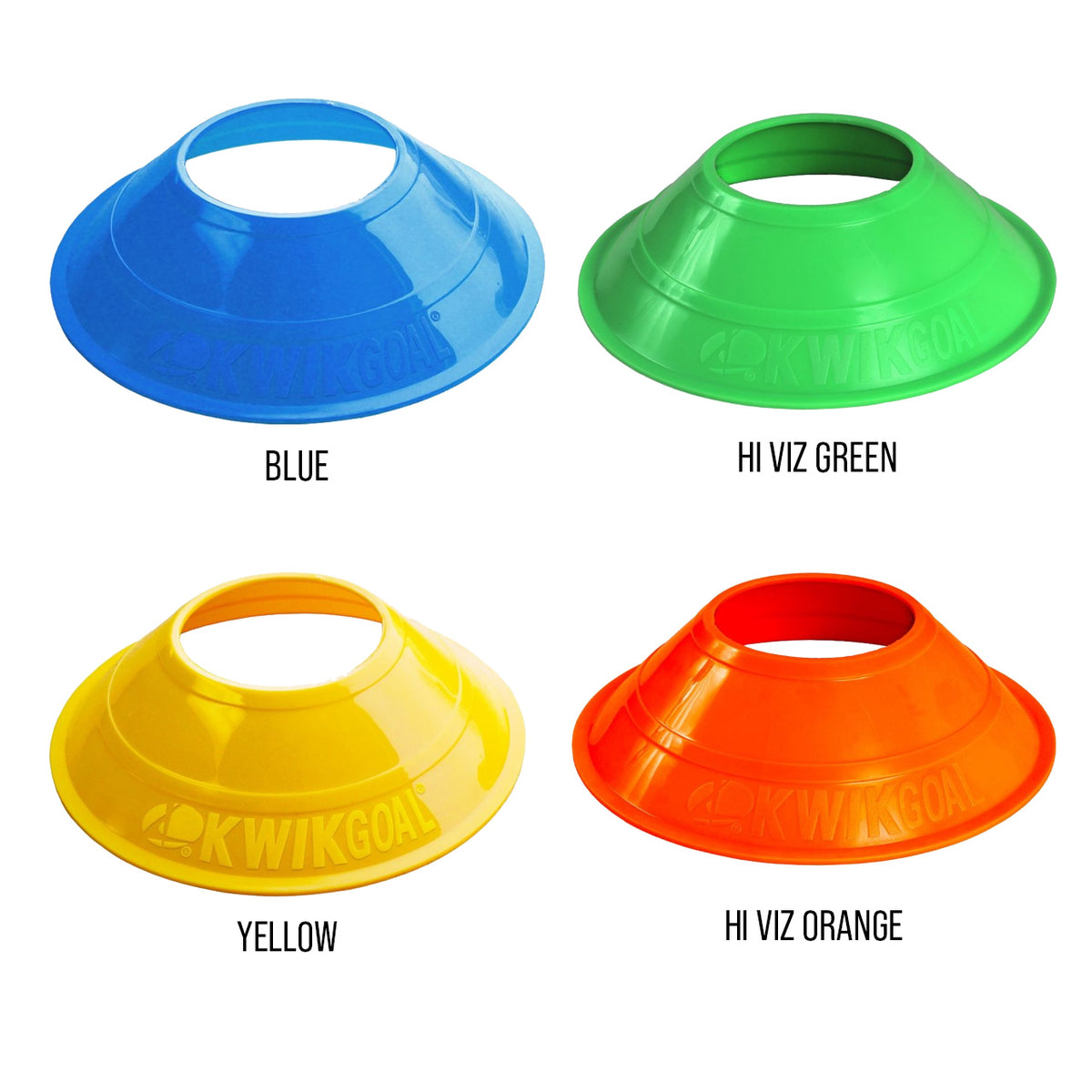 Kwik Goal Mini Disc Cone Set of 25 – Kicks Sporting Goods
